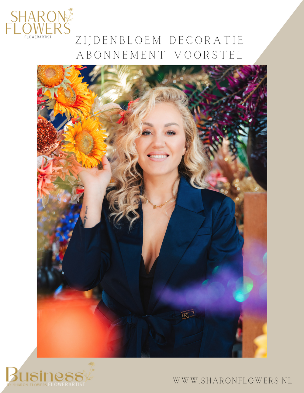 Zijden bloemen abonnement – Sharon Flowers