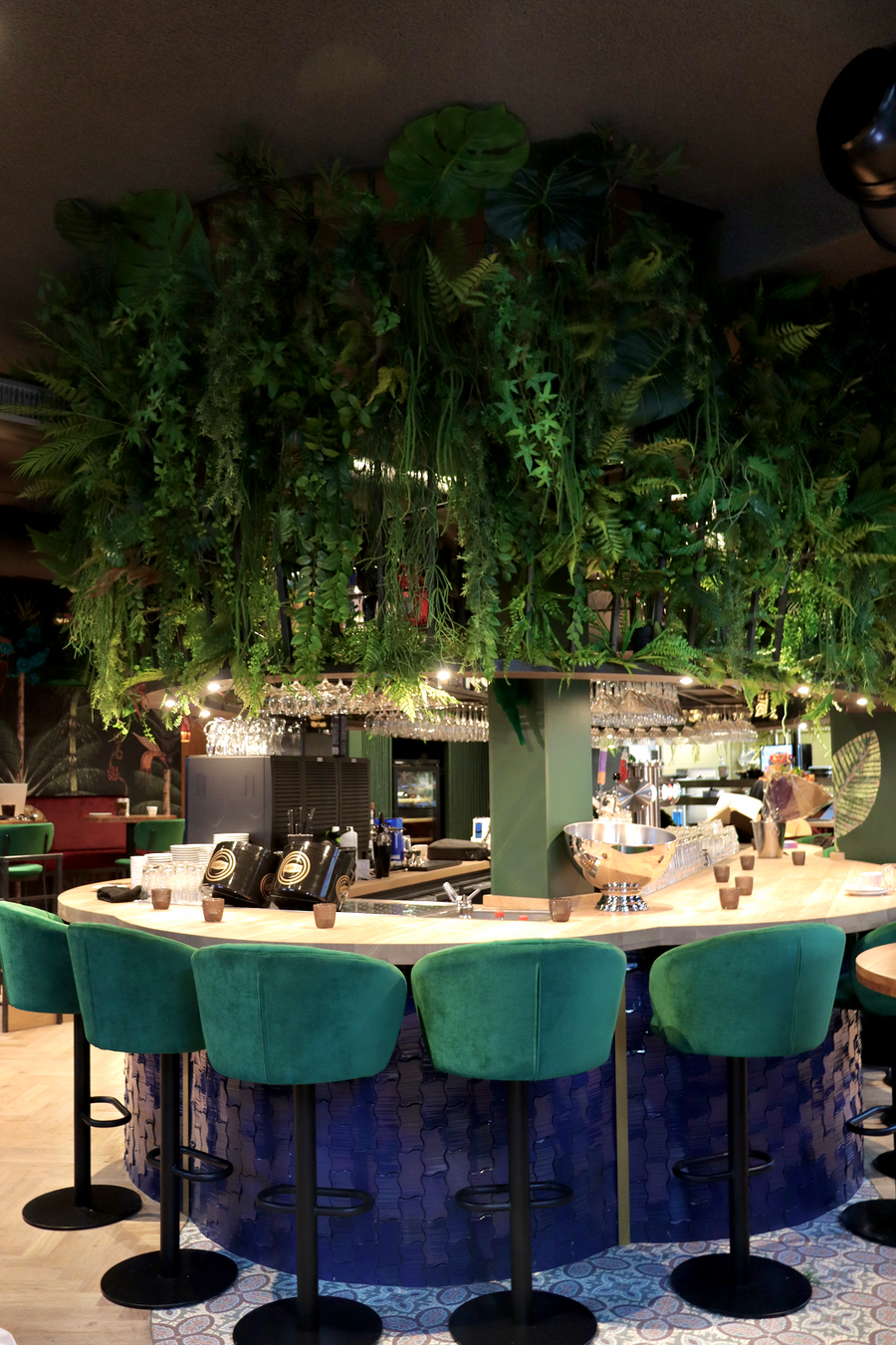 Losse zijden bloem Queen Anne lace spray 57 cm – hotel chique kunst ...